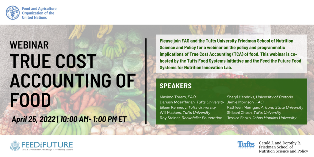 True Cost Accounting Of Food - Food Systems for Nutrition Innovation Lab